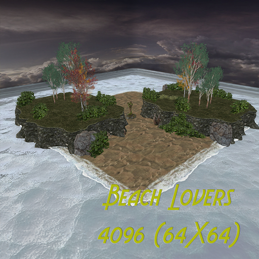 Second Life Marketplace - Water Skybox - 4096 Beach Lovers