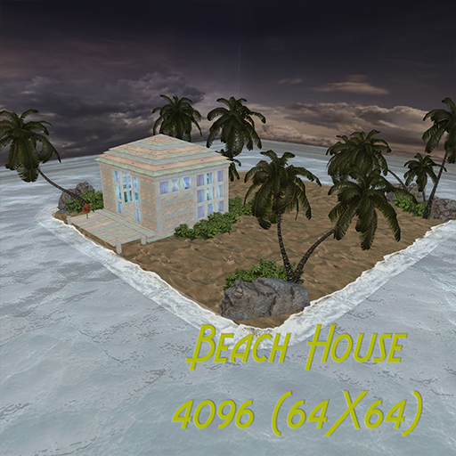 Second Life Marketplace - Water Skybox - 4096 Beach House