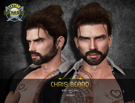 Second Life Marketplace - [LLS] - Chris Beard - EVO X - TINTABLE