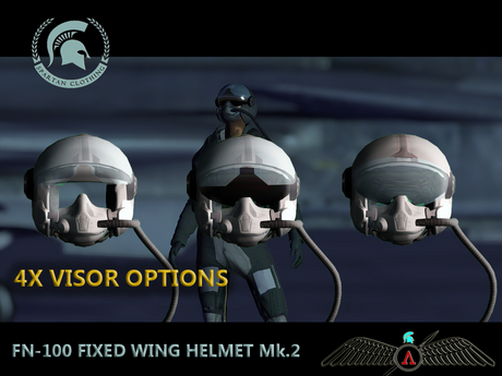 Second Life Marketplace - OLIVE - FN-100 HELMET (BOX)