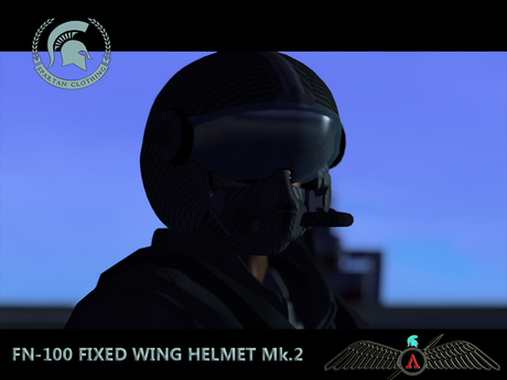 Second Life Marketplace - GREY - FN-100 HELMET (BOX)