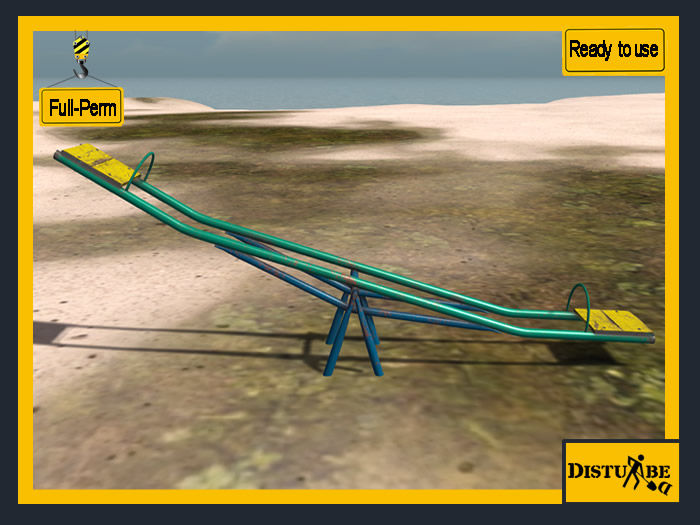 Second Life Marketplace - ::DisturbeD:: Old Kids Playground - See Saw ...