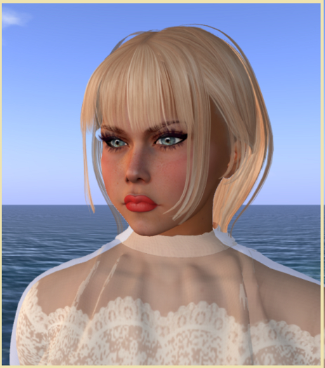 Second Life Marketplace - MEDIUM BLOND HAIR (MESH)