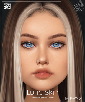 Second Life Marketplace - {B.U} Luna Skin Snow (Evo X)