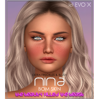 Second Life Marketplace - [TBkTB] - Nina Skin [Lelutka EvoX] // BLUSH
