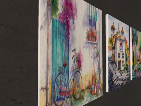 Second Life Marketplace - PAINTINGS ON CANVAS