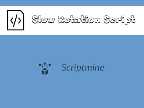 Second Life Marketplace - Slow rotation script