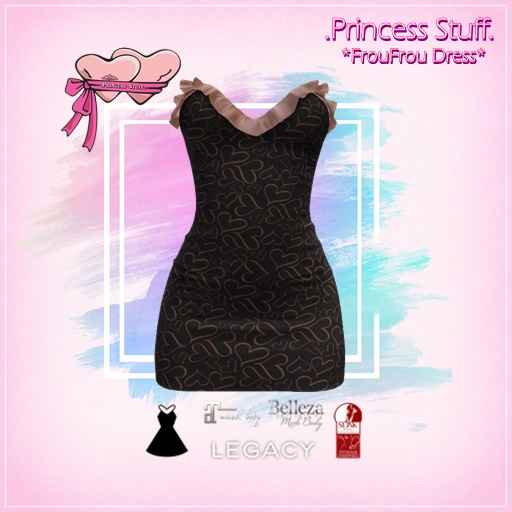 Second Life Marketplace - .Princess Stuff. [Froufrous Mini Dress ...