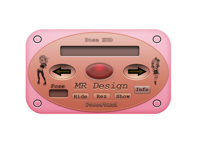 Second Life Marketplace - Pose Hud (HUD. Wear me) Display 2
