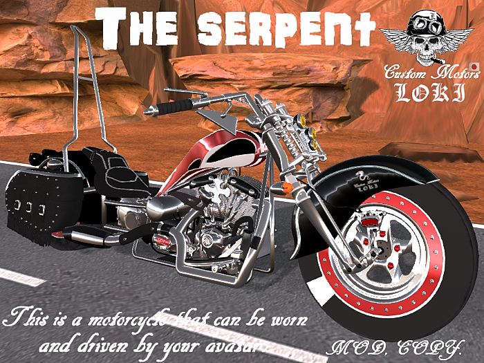 Second Life Marketplace - LOKI Motors - The Serpent