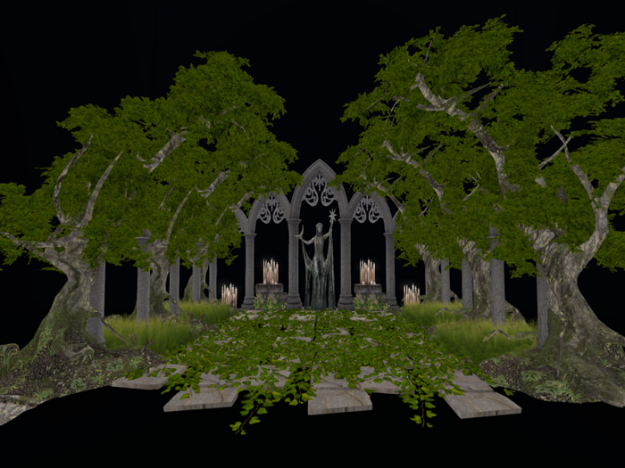 Second Life Marketplace - MC Forest Goddess Courtyard