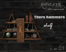 Second Life Marketplace - ::ANGELICUS ::Thors hammer shelf