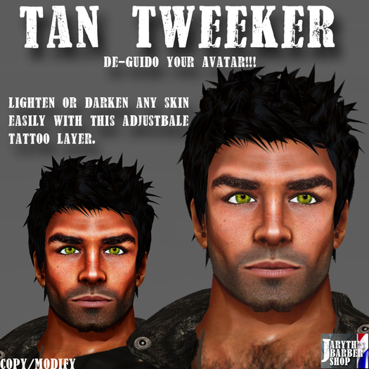 Second Life Marketplace - Tan Tweeker - Adjust your tan!