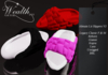 Second Life Marketplace - WC: Almain Lit slippers v2 FATPACK