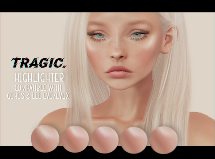 Second Life Marketplace - Tragic. - Highlighter for lel evo x/genus
