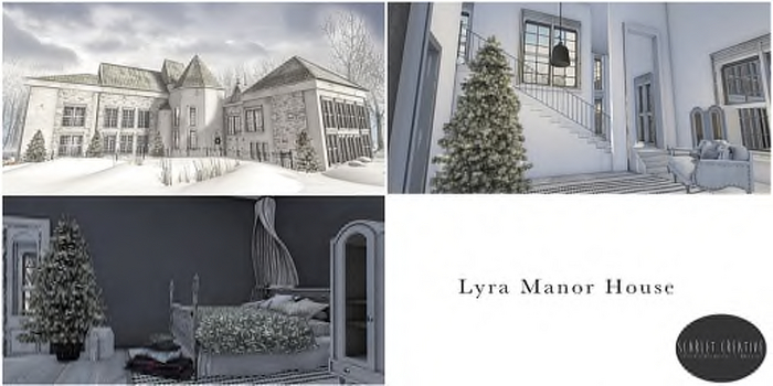 Second Life Marketplace - Scarlet Creative Lyra Manor House