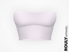 Second Life Marketplace - ROULY :: Tight Tits Round Top - White