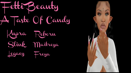 Second Life Marketplace - A Taste Of Candy Nails set