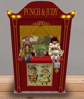Second Life Marketplace - Fun Seaside Dancing Punch & Judy Vending ...