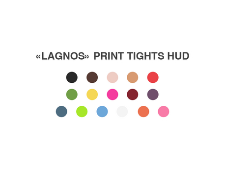 Second Life Marketplace - ROULY :: "Lagnos" Print Tights - Recolors (HUD)