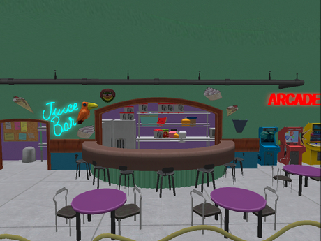 Second Life Marketplace - power rangers juice bar stage rolplay deluxe