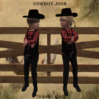 Second Life Marketplace - {Kid'z Kraze} TD ~ Cowboy Josh