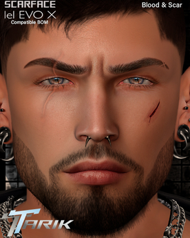 Second Life Marketplace - -- T. TARIK -- Scarface Tattoo 24 Evo X ...