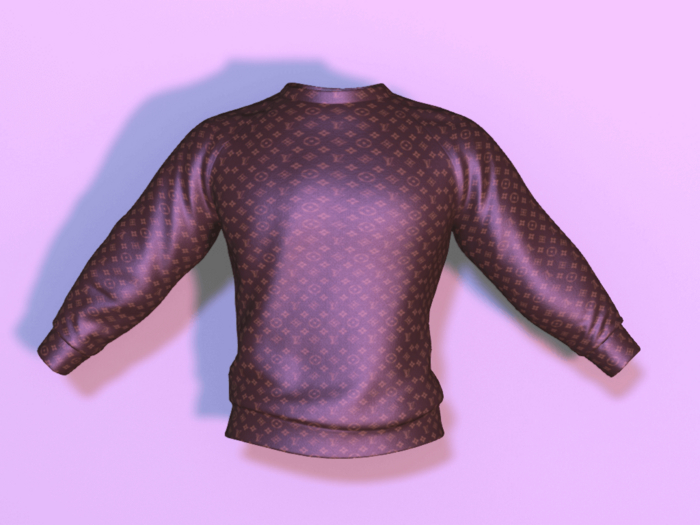 Second Life Marketplace - La Muerta:: Logo Sweatshirt (Legacy Male ...