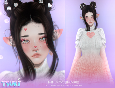 Second Life Marketplace - Tsuki. Hinata shape (EvoX)