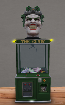 Second Life Marketplace - Fun Arcade Working Green Claw Prize Machine V2