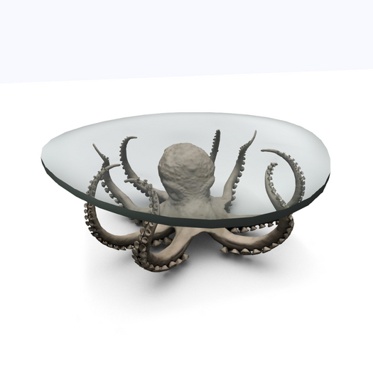 Second Life Marketplace - [LOO] Squid Glass Coffee Table