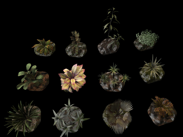 Second Life Marketplace - 12 Full Perm Plants
