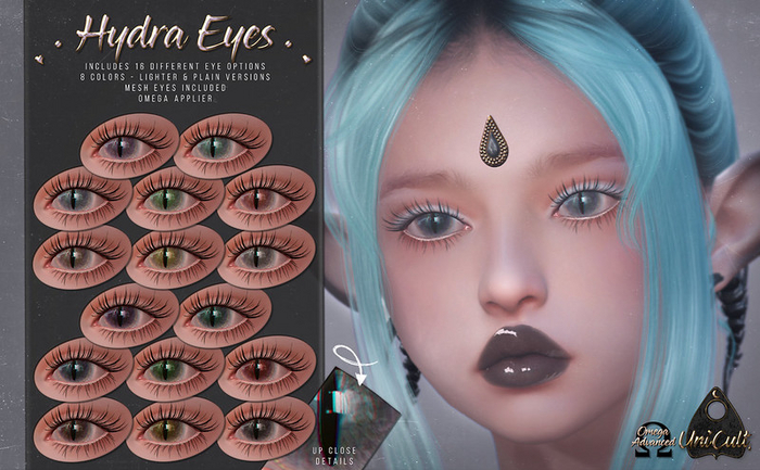 Second Life Marketplace - UniCult - Hydra Eyes