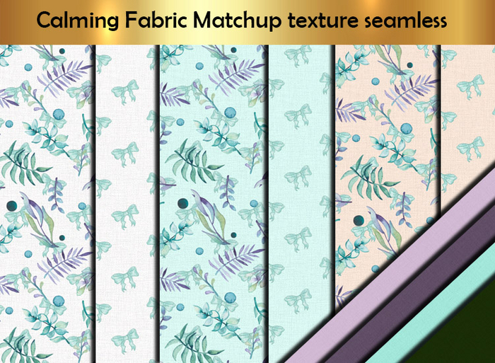 Second Life Marketplace - Calming Fabric Matchup texture seamless
