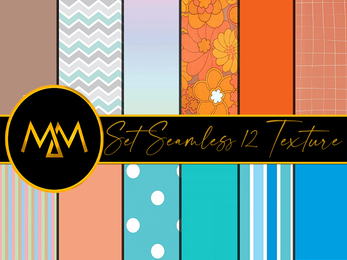 Second Life Marketplace - MP #01 MM TEXTURES - Kit 12 Seamless Textures - Full Perm