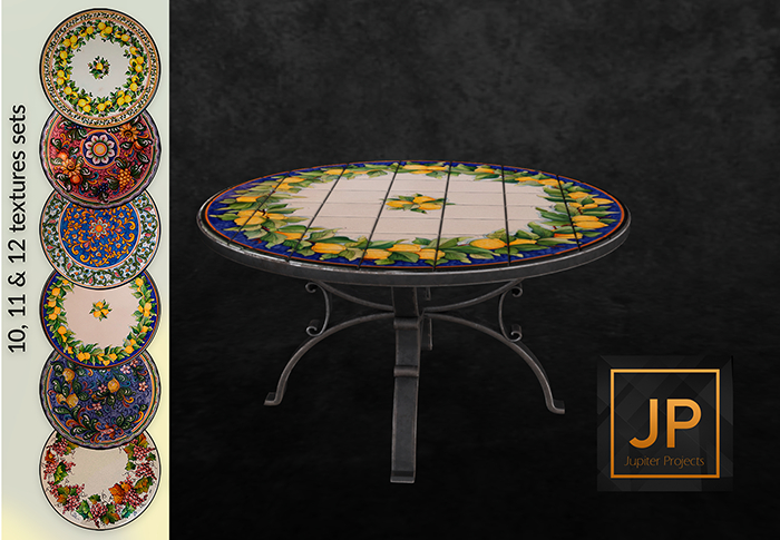 Second Life Marketplace - 11. [IK] Taste of Tuscany - Dinning table - RARE