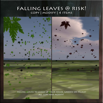 Second Life Marketplace - Falling leaves @ Risk!