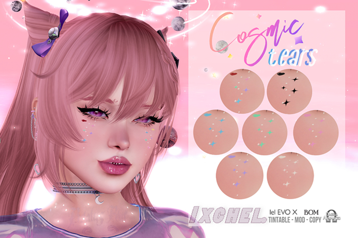 Second Life Marketplace - IXCHEL. - Cosmic Tears - OMEGA & Classic BOM Kit