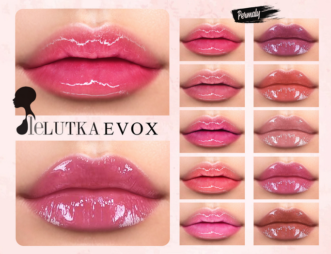 Second Life Marketplace - LELUTKA EVOX FULL PERM LIPS TEXTURES #24