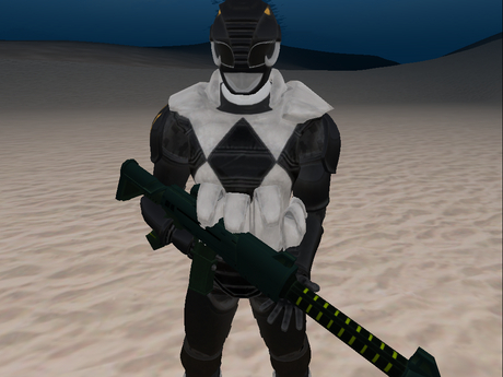 Second Life Marketplace - power rangers evil black mastodon sentry ...