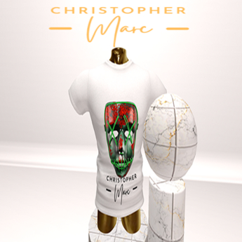 Second Life Marketplace - CHRISTOPHER MARC--WHITE MASK SINGLE
