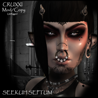 Second Life Marketplace - CRUXXI Seekuh Septum