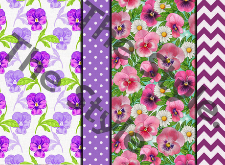 Second Life Marketplace - Romance Overlay Pansies Flowers Matchup ...