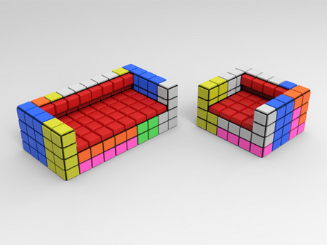 Second Life Marketplace - Tetris Couch Set
