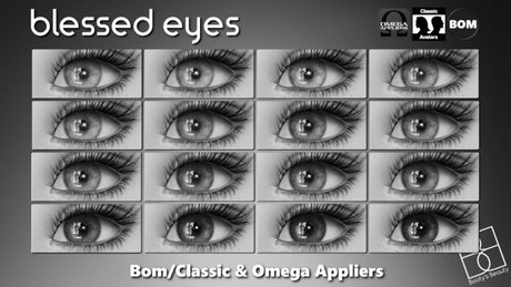 Second Life Marketplace - *Booty's Beauty* DEMO [Omega & BOM & Classic] Blessed Eyes