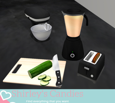 Second Life Marketplace - Kitchen Stuff Set