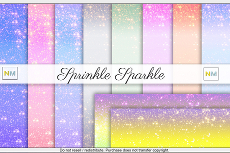 Second Life Marketplace - Sprinkle Sparkle Patterns Kit 10 Seamless ...