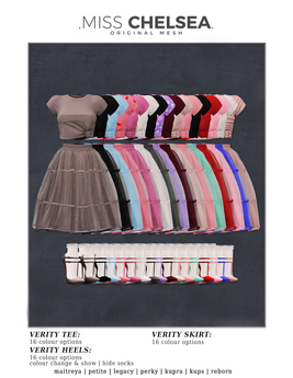 Second Life Marketplace - .miss chelsea. Verity Set - Ultra Pack