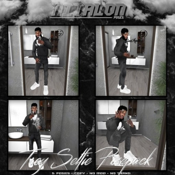 Second Life Marketplace - NTL - Trey Selfie Pose Pack
