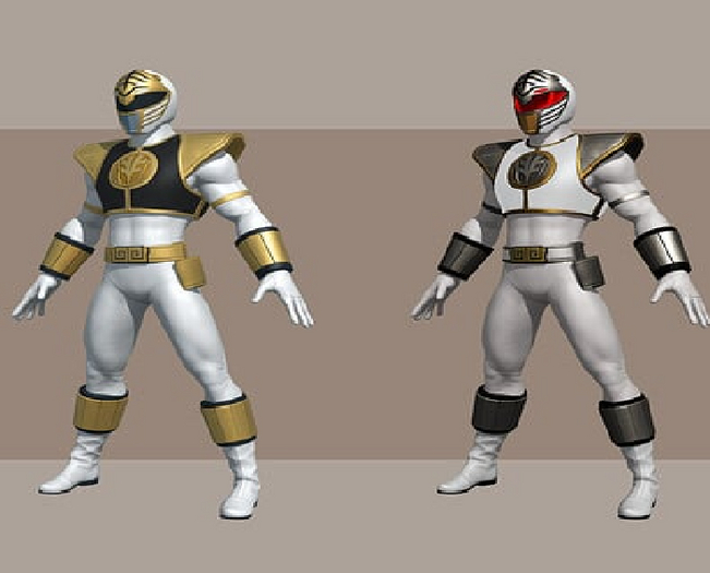 Second Life Marketplace - power rangers white ranger deluxe avatar